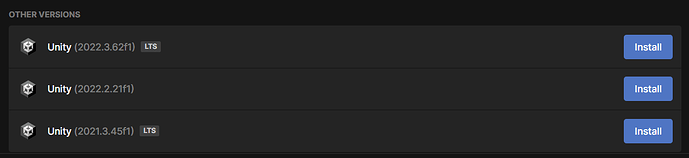 2022.3.LTS is now 'Enterprise and Industry' only? - News & General ...