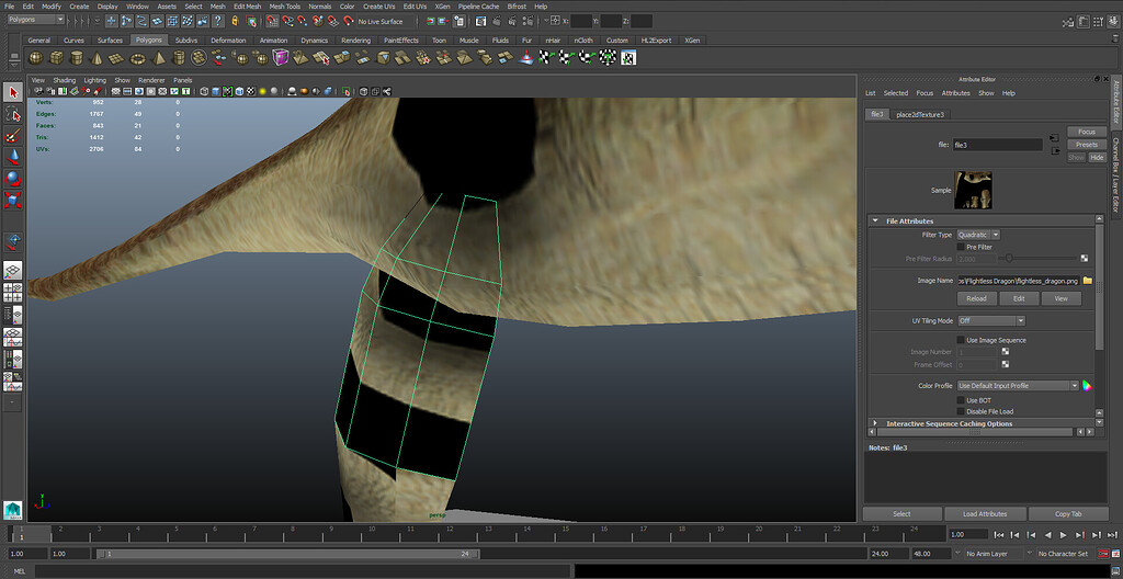 Solved Faces Turn Invisible On Some Meshes Unity Engine Unity Discussions