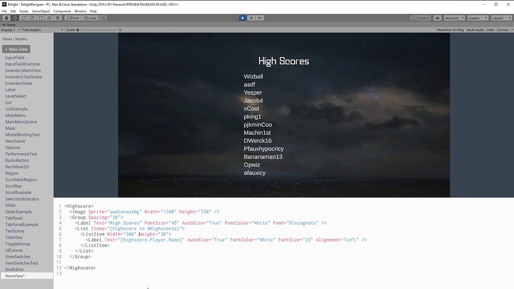 Delight LIVE UI editor sneak peek :) - Community Showcases - Unity ...