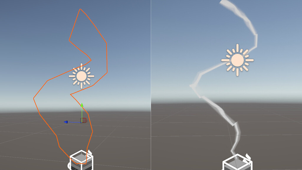 VFX Graph Lightning Strike Not Rendering Properly When Using Shader Graph - Unity Engine - Unity ...