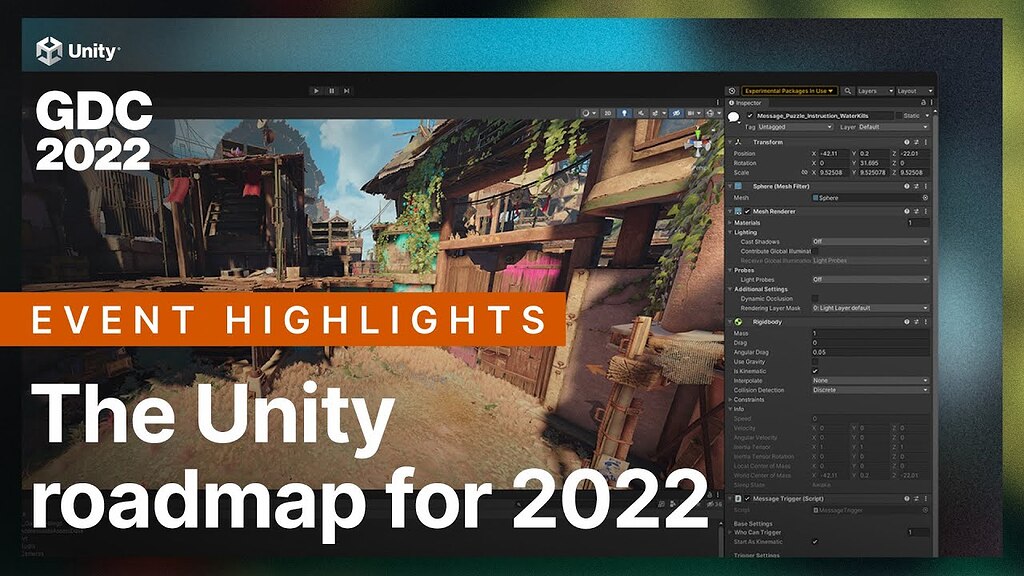 Unity Updated Roadmap 2022 - News & General Discussion - Unity Discussions