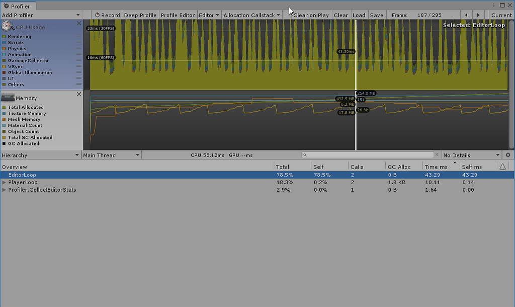 (Case 1158368) Hierarchy window performance degradation - Unity Engine - Unity Discussions
