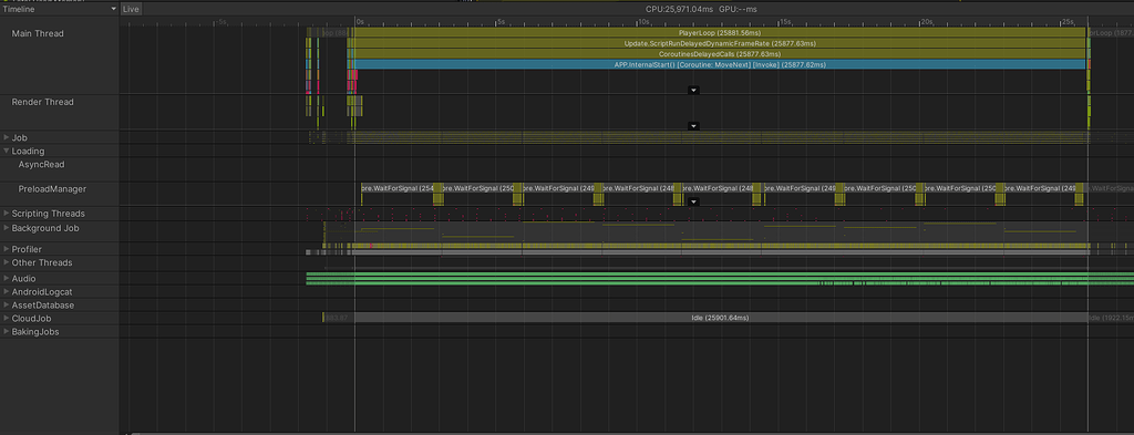Use WaitForCompletion cost hurge CPU and Memory - Unity Engine - Unity Discussions