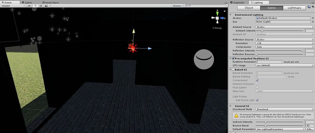Indirect Light on Floor - Unity Engine - Unity Discussions