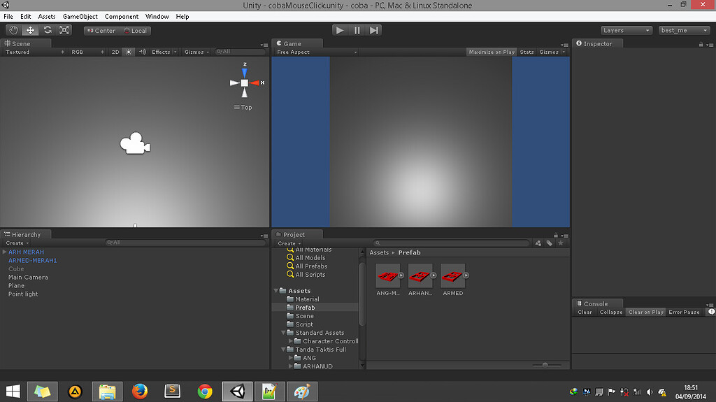 How To Show Prefab Object On Plane When Button Gui Clicked In Unity C Unity Engine Unity 5583