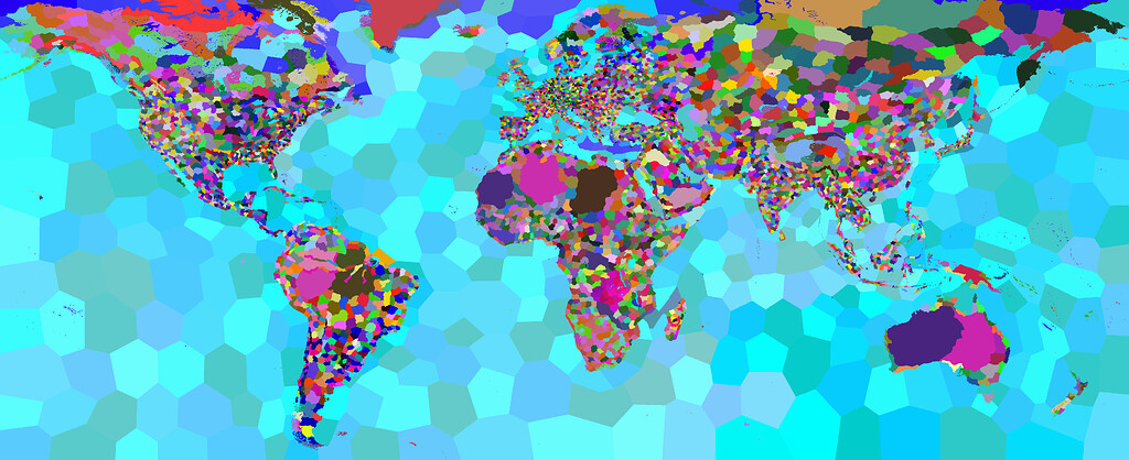 How to make a paradox-style grand strategy map with selectable ...