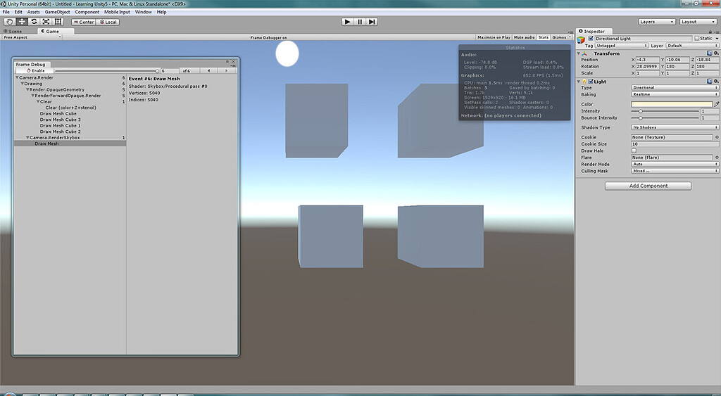 Unexpected Draw Calls - Unity Engine - Unity Discussions