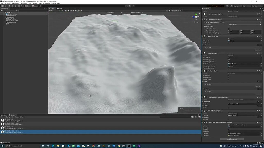 How Do I smooth Only Part Of The Terrain With A Shader? - Unity Engine ...