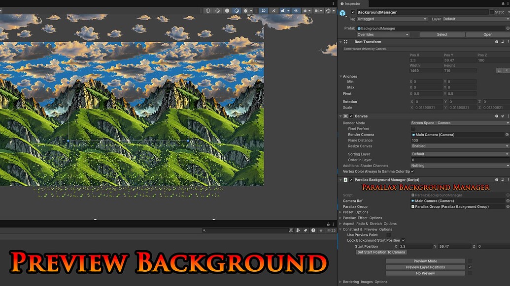 [RELEASED] 2D Background Manager - Community Showcases - Unity Discussions