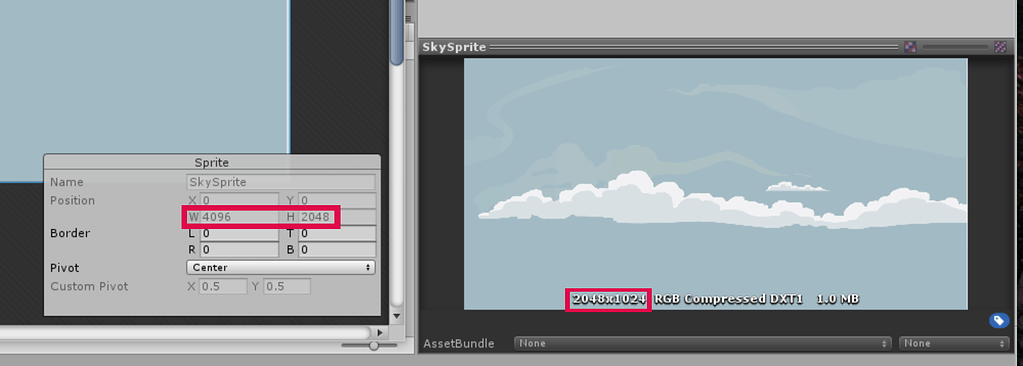 Unity Editor Showme Two Diferents Sizes For The Same Sprite Unity Engine Unity Discussions
