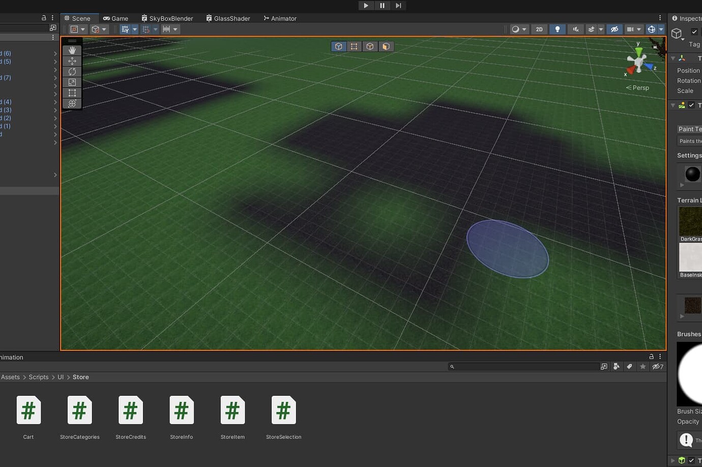 Terrain texture painting only paints on a grid - Unity Engine - Unity Discussions