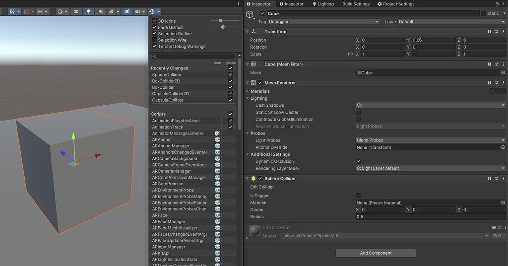 2021.3.19f1 Collider Gizmos fail to appear in scene view - Unity Engine - Unity Discussions