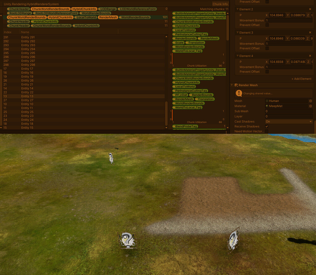 Upgraded to 0.50, no console errors + entities function normal, but not rendering. - Unity ...