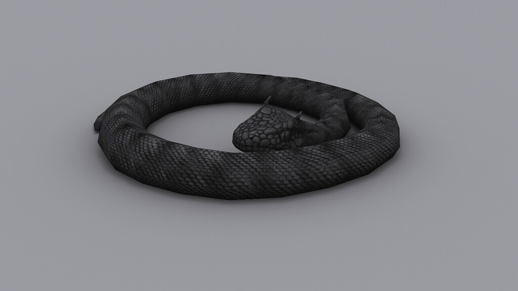 GIANT VIPER ( rigged, skinned and animated ) - Community Showcases ...