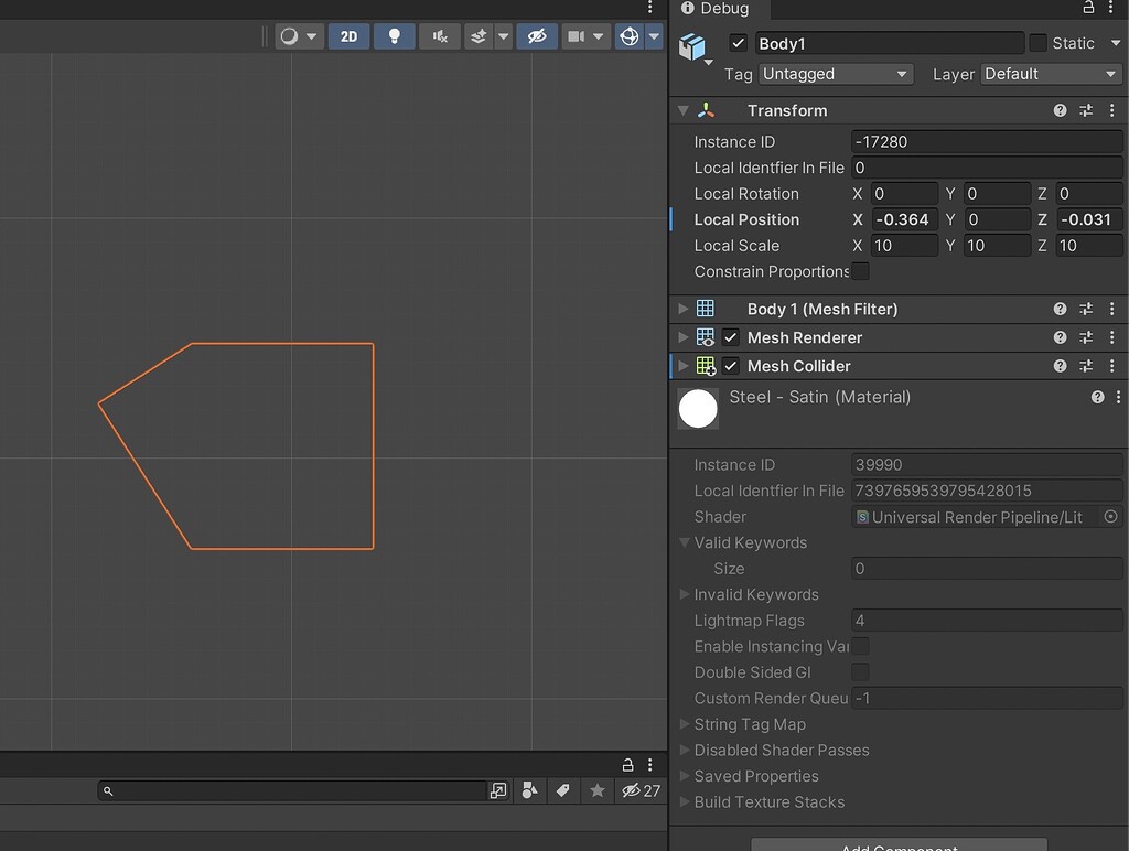 Can I add a sprite or some material that renders on a custom imported mesh - Unity Engine ...
