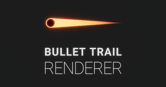 Bullet Trail Renderer - Community Showcases - Unity Discussions