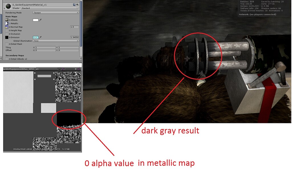Cannot achieve 0% specular with Standard shader in Metallic mode - Unity Engine - Unity Discussions