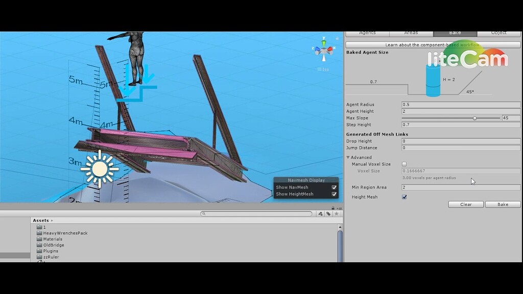 NavMesh floats over mesh - Unity Engine - Unity Discussions