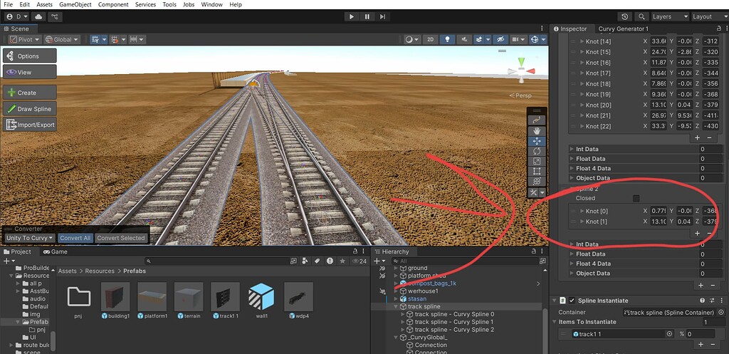 How to bake selected spline - Unity Engine - Unity Discussions