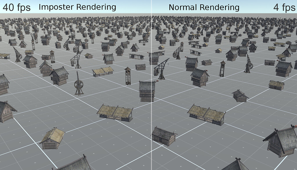 Imposter Rendering (Webplayer Demo) - Community Showcases - Unity Discussions
