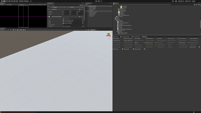 ProBuilder: HUD/GUI Window Missing? - Unity Engine - Unity Discussions ProBuilder: HUD/GUI Window Missing? - Unity Engine - Unity Discussions