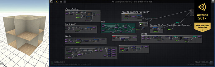 [FREE] Fake Interiors package – Fully editable w/Amplify Shader Editor ...