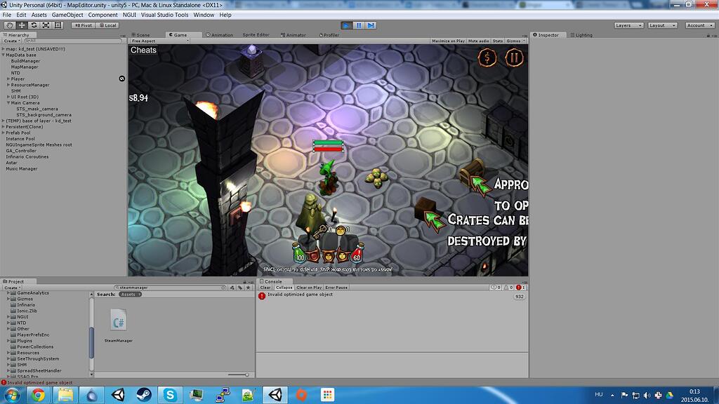 5.1: Invalid optimized game object - Unity Engine - Unity Discussions