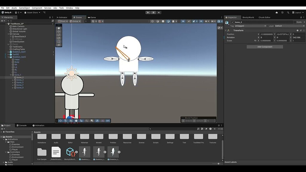 Skinning Editor PSB Rigging Not Applying in 3D URP Template Project - Unity Engine - Unity ...