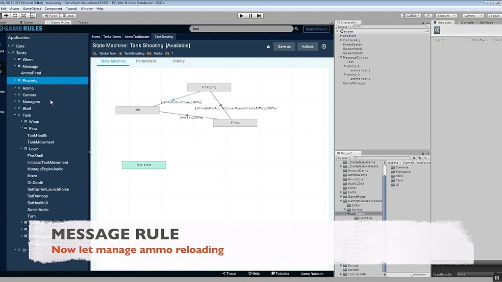 Game Rules - Demo - Not just another Visual Scripting extension ...