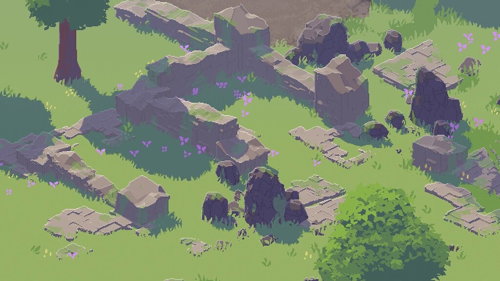 Recreating t3ssel8r's 3D pixel art - Unity Engine - Unity Discussions