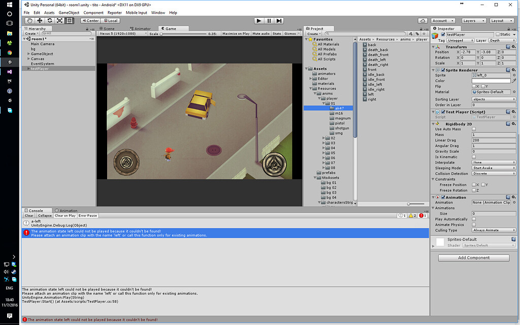 Add and play animation - Unity Engine - Unity Discussions