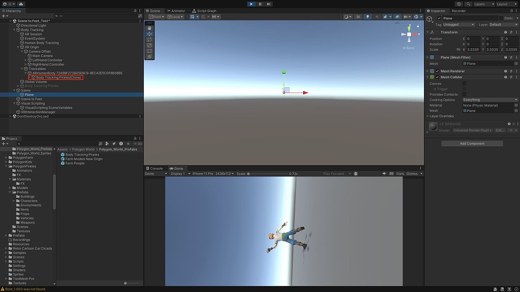 How to get the position of a instantiated body tracking prefab? - Unity Engine - Unity Discussions