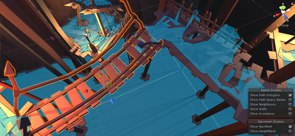 need nav mesh to go over holes - Unity Engine - Unity Discussions