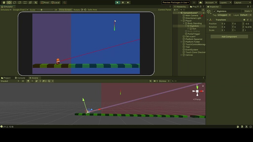 How To Make It Aim In Right Direction Unity Engine Unity Discussions