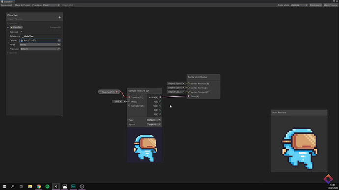 2D Shader Graph's Main Preview window doesn't show anything - Unity Engine - Unity Discussions