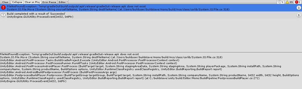 FileNotFoundException while building apk - Unity Engine - Unity Discussions