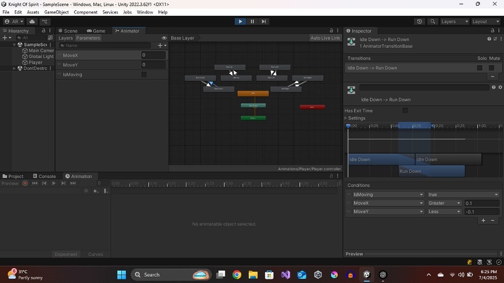 How to connect the state correctly, I think there are a lot of mistakes - Unity Engine - Unity ...