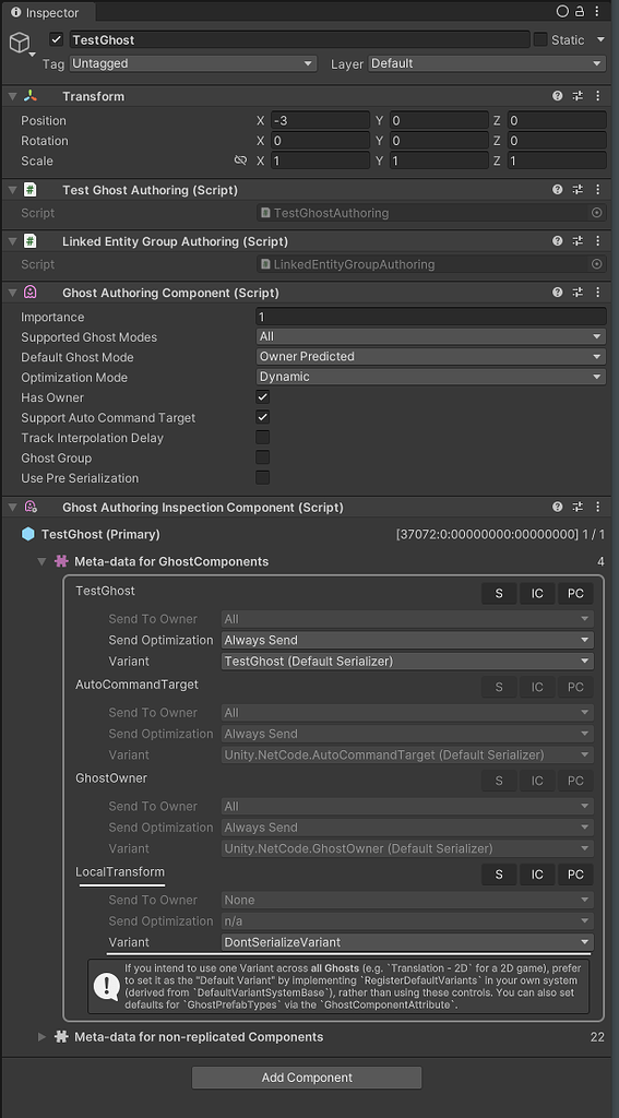 Odd GhostField/Rotation behavior - Unity Engine - Unity Discussions