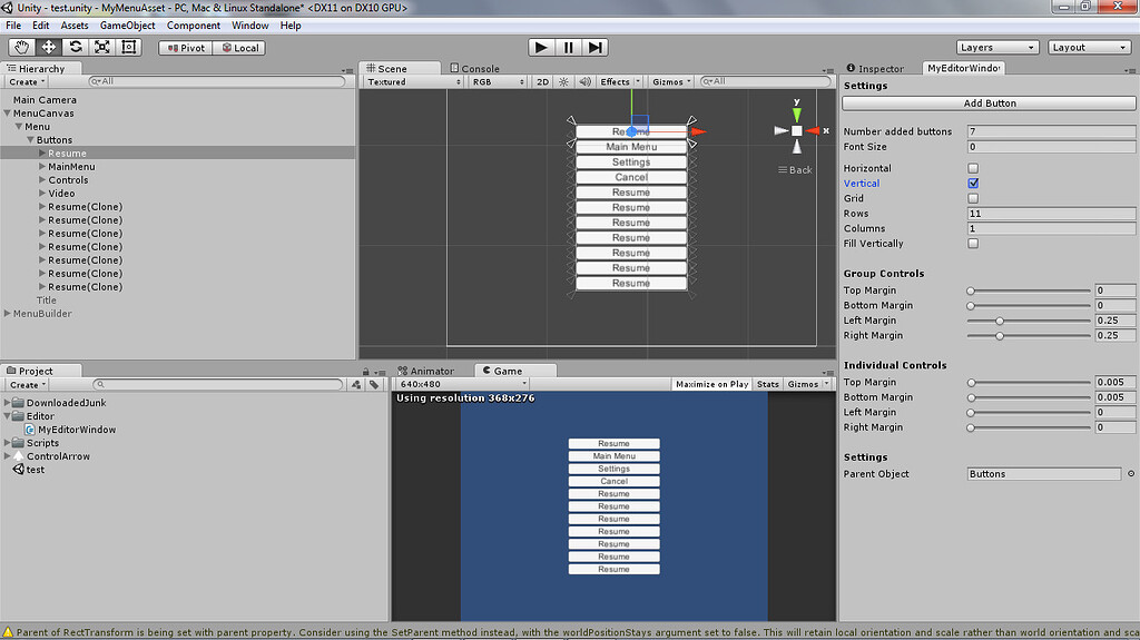 UI Array Manager - Editor Extension - Community Showcases - Unity Discussions