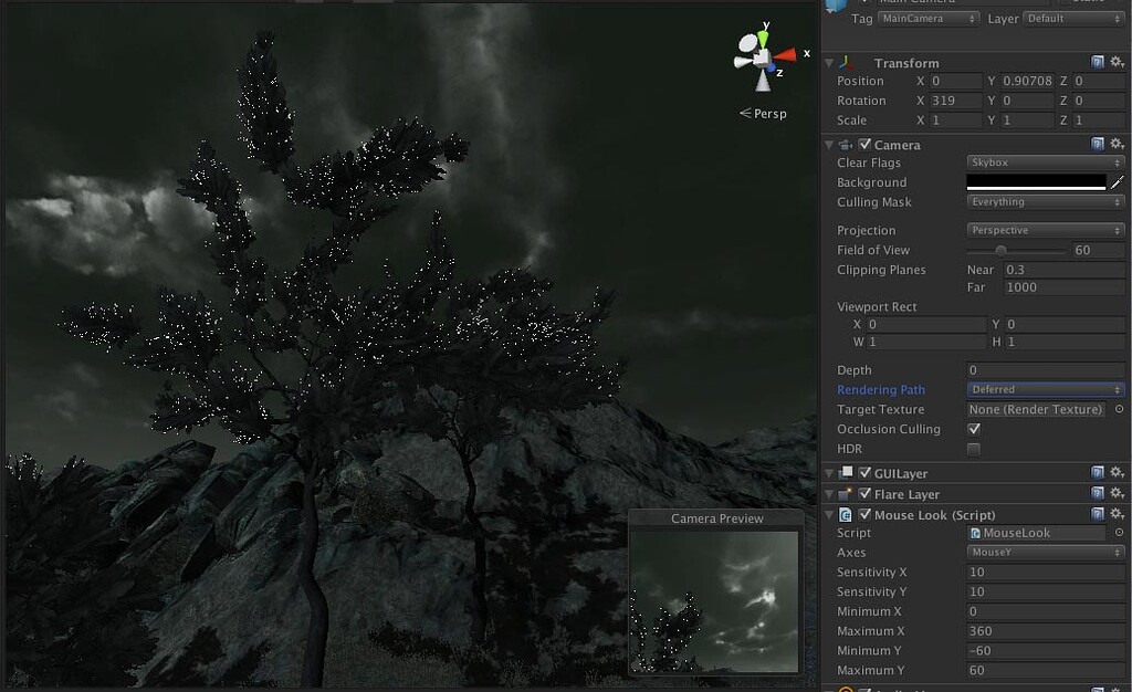 Terrain trees sparkle in deferred rendering - Unity Engine - Unity Discussions