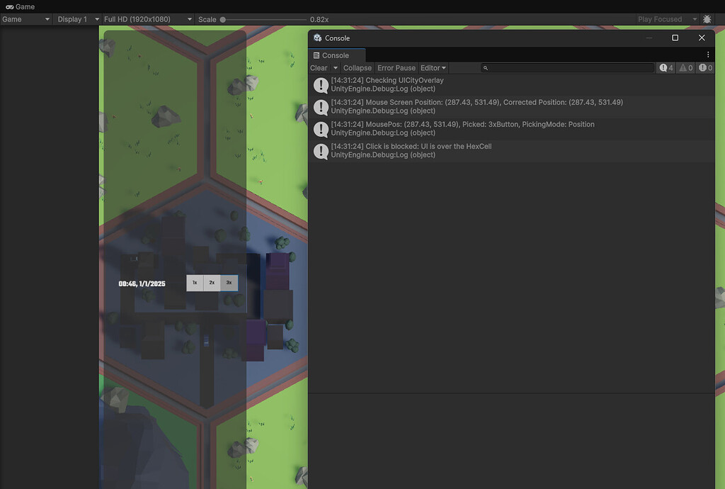Ui Toolkit Pick Doesnt Detect Ui When Height Is Not 100 Unity Engine Unity Discussions