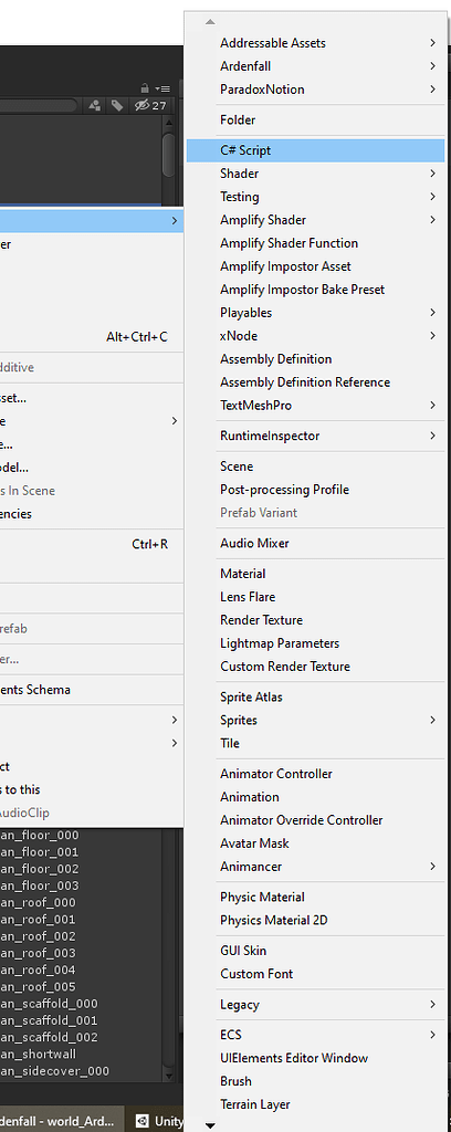 Please clean up the Create Menu :( - Unity Engine - Unity Discussions
