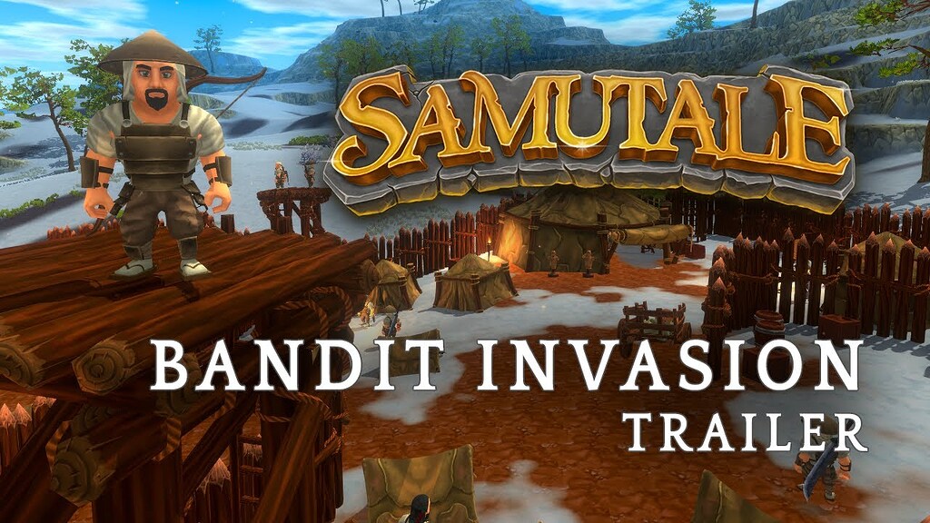SamuTale (Multiplayer Sandbox Survival) Bandit Invasion 0.3 Teaser ...