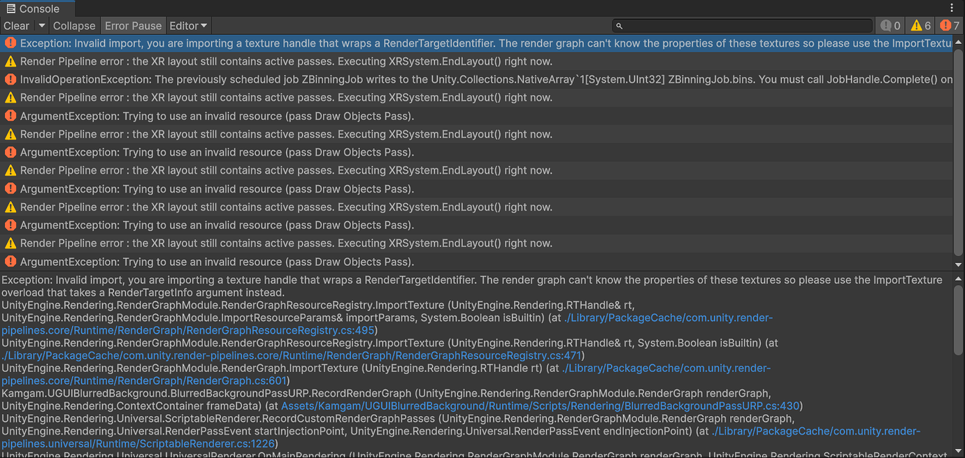 Introduction Of Render Graph In The Universal Render Pipeline Urp Page 18 Unity Engine