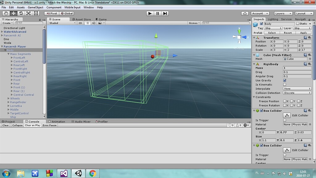 Multiple forces to one object (AddForce and Mass don't work) - Unity Engine - Unity Discussions