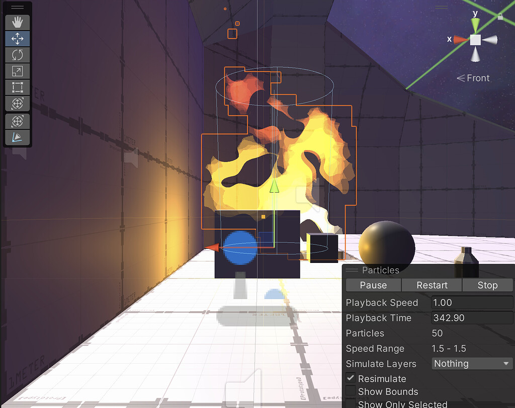 World Position Acting Weird With Particle System Unity Engine Unity 5580