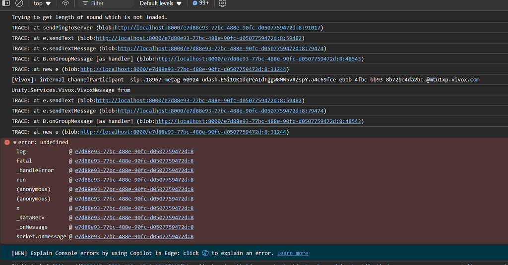 Vivox chat message fail with non-latin character in WebGL - Unity Services - Unity Discussions