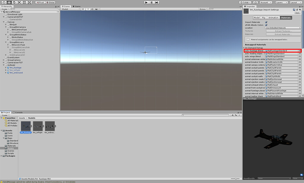Change material to subobjects - Unity Engine - Unity Discussions