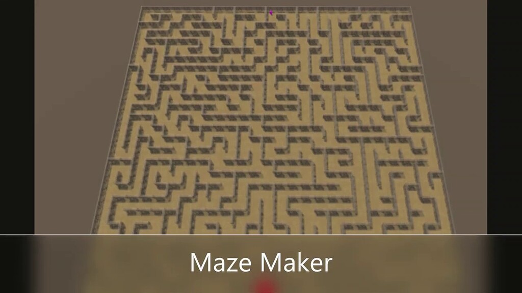 WIP - Maze Maker wanted? - Community Showcases - Unity Discussions