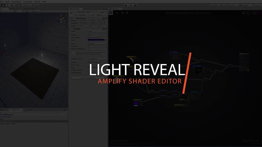 Flashlight that can hide part of sprites | 2D Light + ShaderGrapf ...
